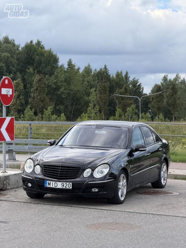 Melns Mercedes-Benz E 280 2007 Viļņa, ar dzinēja tilpumu 3.00 L un nobraukumu 416 tūkst. km par 2800 €, foto 1 vietnē AUTOMOTO.COM.LV