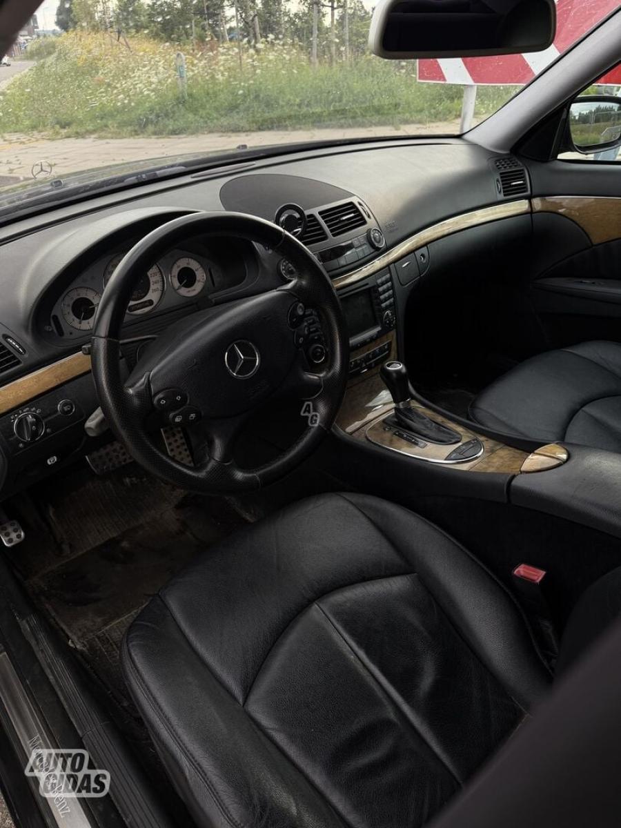 Melns Mercedes-Benz E 280 2007 Viļņa, ar dzinēja tilpumu 3.00 L un nobraukumu 416 tūkst. km par 3000 €, foto 14 vietnē AUTOMOTO.COM.LV