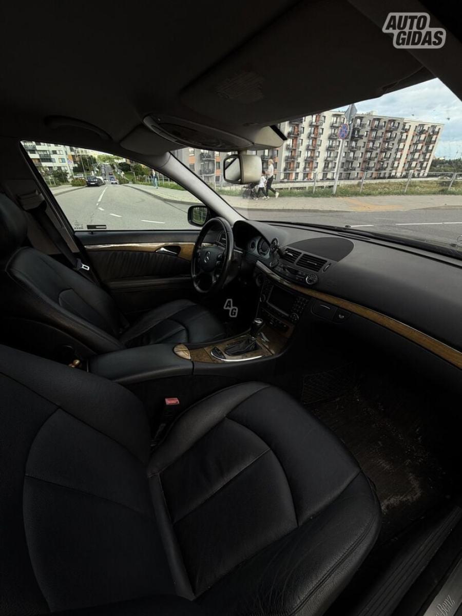 Melns Mercedes-Benz E 280 2007 Viļņa, ar dzinēja tilpumu 3.00 L un nobraukumu 416 tūkst. km par 3000 €, foto 15 vietnē AUTOMOTO.COM.LV