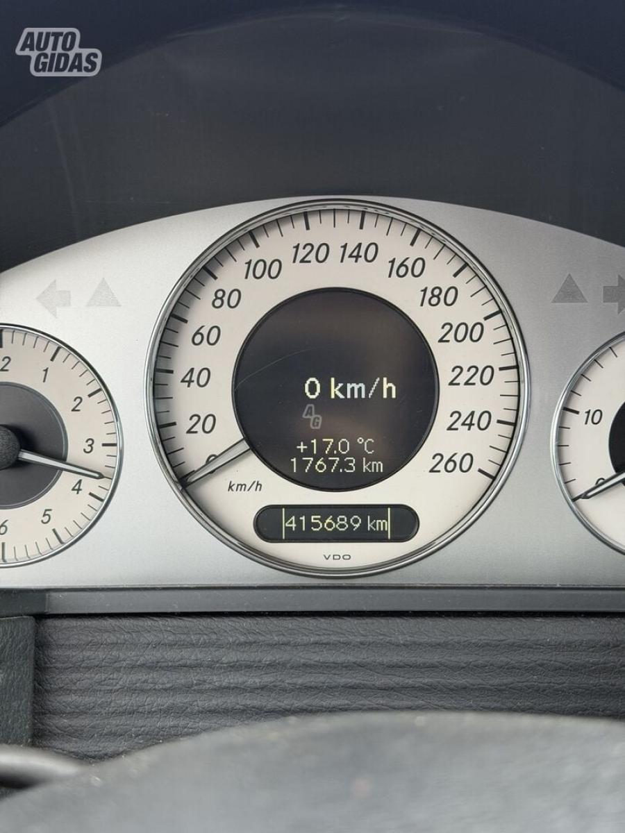 Melns Mercedes-Benz E 280 2007 Viļņa, ar dzinēja tilpumu 3.00 L un nobraukumu 416 tūkst. km par 3000 €, foto 21 vietnē AUTOMOTO.COM.LV