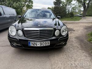 Black Mercedes-Benz E 280 2008 in Riga, with an engine capacity of 2.80 L and mileage of 250 thousand km for 5800 €, photo  on AUTOMOTO.COM.LV