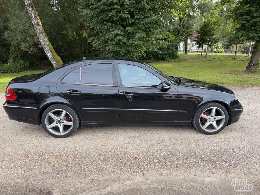Black Mercedes-Benz E 280 2008 in Kaunas, with an engine capacity of 3.00 L and mileage of 324 thousand km for 4800 €, photo 6 on AUTOMOTO.COM.LV