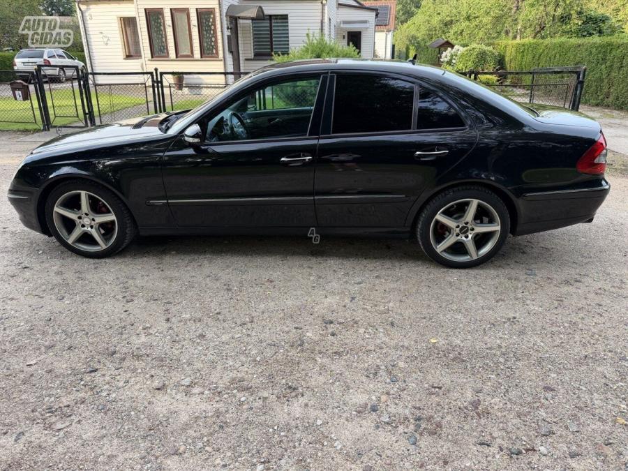 Black Mercedes-Benz E 280 2008 in Kaunas, with an engine capacity of 3.00 L and mileage of 324 thousand km for 4800 €, photo 7 on AUTOMOTO.COM.LV