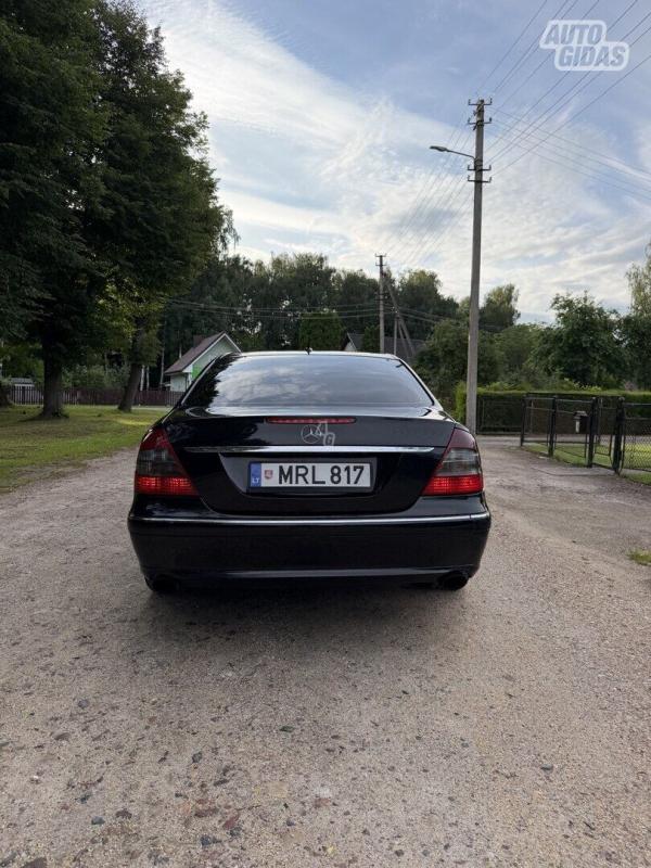 Black Mercedes-Benz E 280 2008 in Kaunas, with an engine capacity of 3.00 L and mileage of 324 thousand km for 4800 €, photo 7 on AUTOMOTO.COM.LV
