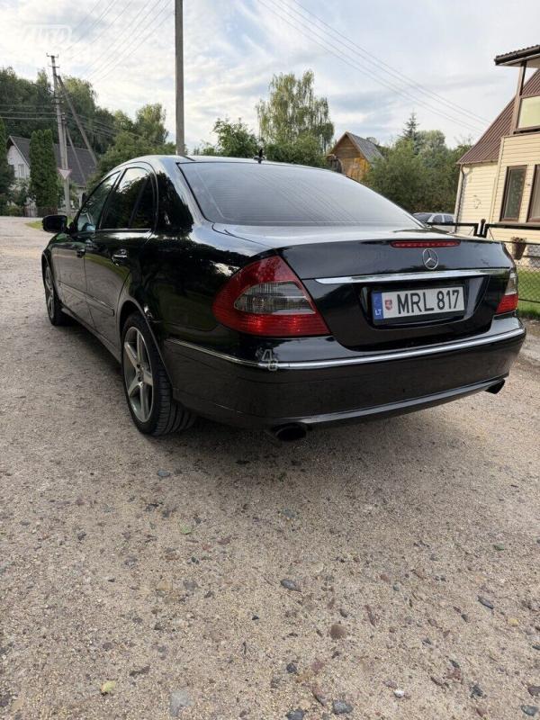 Black Mercedes-Benz E 280 2008 in Kaunas, with an engine capacity of 3.00 L and mileage of 324 thousand km for 4800 €, photo 8 on AUTOMOTO.COM.LV