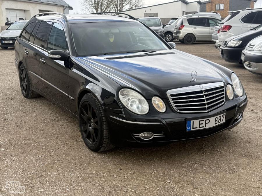Melns Mercedes-Benz E 280 2004 Šauļi, ar dzinēja tilpumu 3.20 L un nobraukumu 397 tūkst. km par 2500 €, foto 4 vietnē AUTOMOTO.COM.LV
