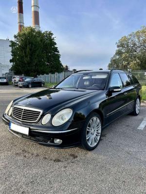 Melns Mercedes-Benz E 280 2004 Kauņa, ar dzinēja tilpumu 3.22 L un nobraukumu 406 tūkst. km par 2800 €, foto  vietnē AUTOMOTO.COM.LV