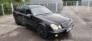 Black Mercedes-Benz E 280 2005 in Daugavpils, with an engine capacity of 3.00 L and mileage of 255 thousand km for 4000 €, photo 3 on AUTOMOTO.COM.LV