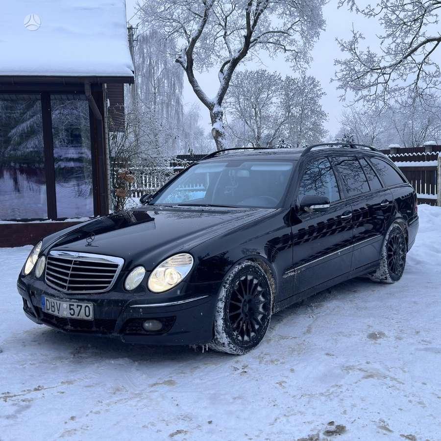 Melns Mercedes-Benz E 280 2007 Jonava, ar dzinēja tilpumu 2.80 L un nobraukumu 305 tūkst. km par 2850 €, foto 1 vietnē AUTOMOTO.COM.LV