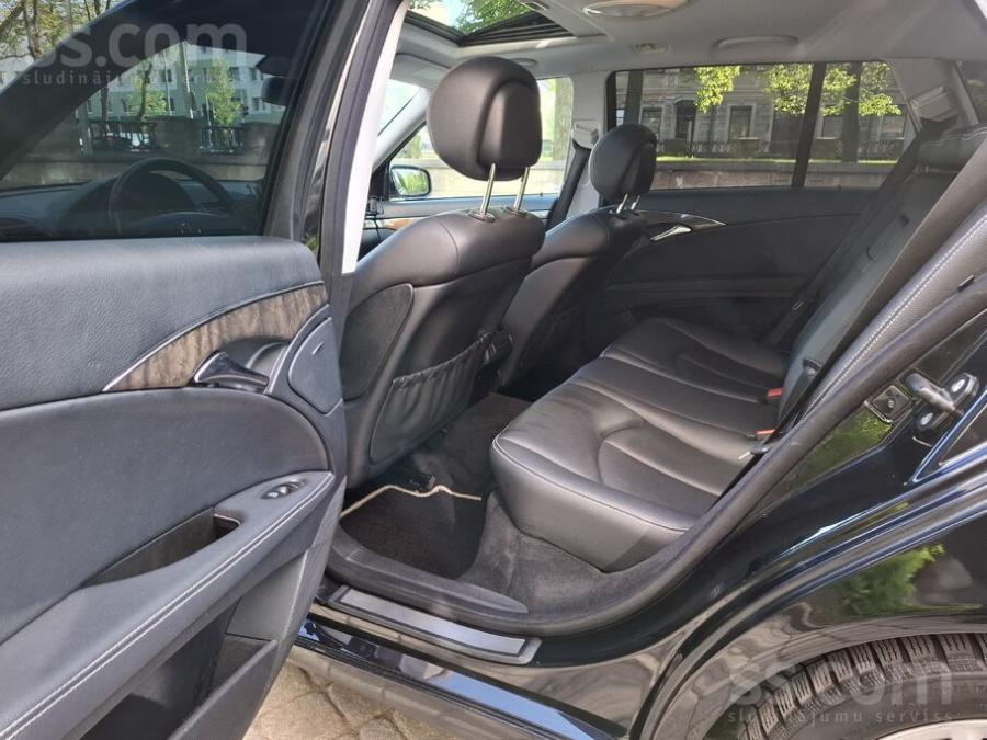 Melns Mercedes-Benz E 280 2007 Daugavpils, ar dzinēja tilpumu 3.00 L un nobraukumu 360 tūkst. km par 3550 €, foto 20 vietnē AUTOMOTO.COM.LV
