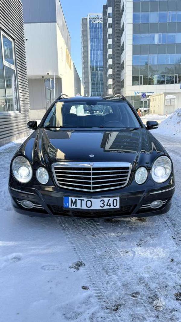 Melns Mercedes-Benz E 280 2008 Viļņa, ar dzinēja tilpumu 2.99 L un nobraukumu 401 tūkst. km par 3100 €, foto 3 vietnē AUTOMOTO.COM.LV