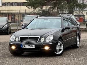Black Mercedes-Benz E 280 2008 in Riga, with an engine capacity of 3.00 L and mileage of 0 thousand km for 5950 €, photo  on AUTOMOTO.COM.LV