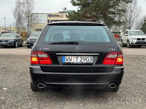 Melns Mercedes-Benz E 280 2008 Rīga, ar dzinēja tilpumu 3.00 L un nobraukumu 0 tūkst. km par 5950 €, foto 9 vietnē AUTOMOTO.COM.LV