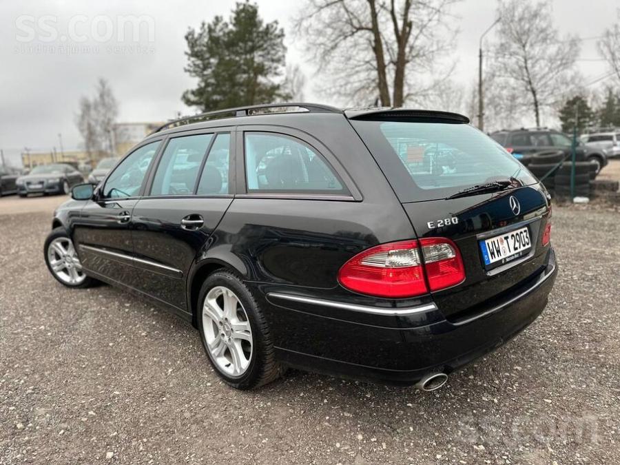 Melns Mercedes-Benz E 280 2008 Rīga, ar dzinēja tilpumu 3.00 L un nobraukumu 0 tūkst. km par 5950 €, foto 12 vietnē AUTOMOTO.COM.LV