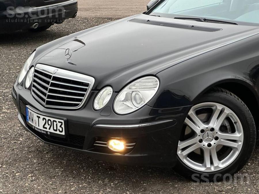 Melns Mercedes-Benz E 280 2008 Rīga, ar dzinēja tilpumu 3.00 L un nobraukumu 0 tūkst. km par 5950 €, foto 13 vietnē AUTOMOTO.COM.LV
