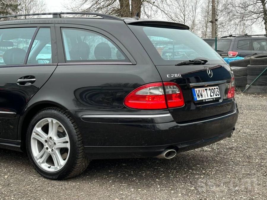 Melns Mercedes-Benz E 280 2008 Rīga, ar dzinēja tilpumu 3.00 L un nobraukumu 0 tūkst. km par 5950 €, foto 14 vietnē AUTOMOTO.COM.LV