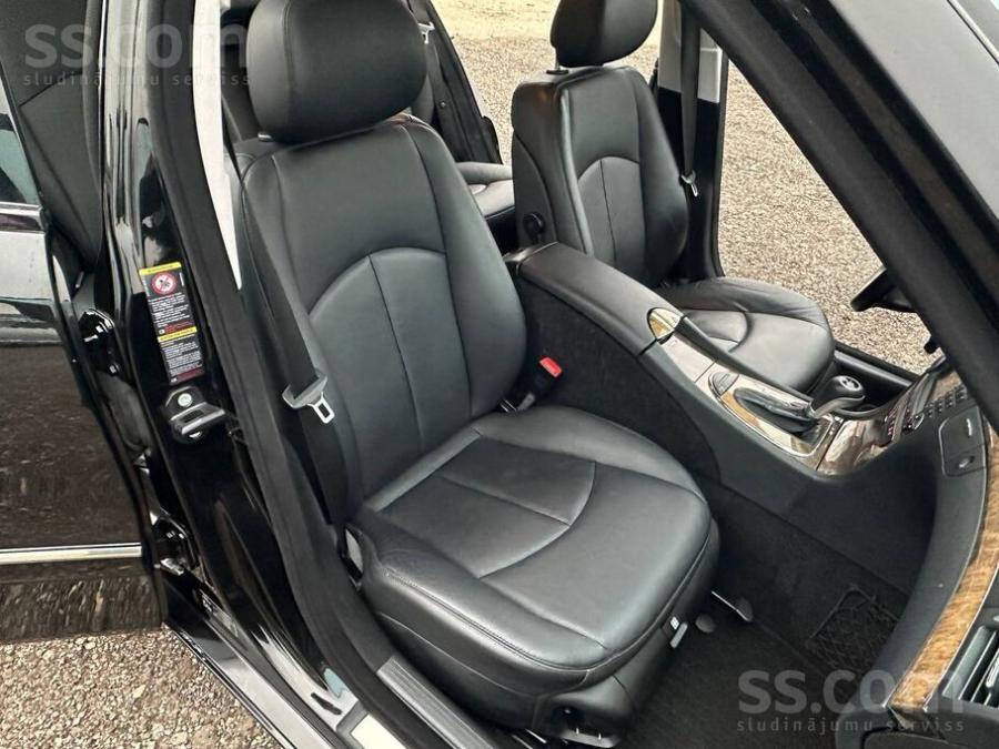 Melns Mercedes-Benz E 280 2008 Rīga, ar dzinēja tilpumu 3.00 L un nobraukumu 0 tūkst. km par 5950 €, foto 18 vietnē AUTOMOTO.COM.LV