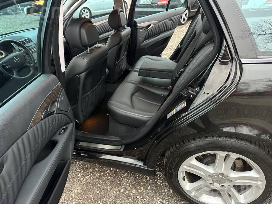 Melns Mercedes-Benz E 280 2008 Rīga, ar dzinēja tilpumu 3.00 L un nobraukumu 0 tūkst. km par 5950 €, foto 20 vietnē AUTOMOTO.COM.LV