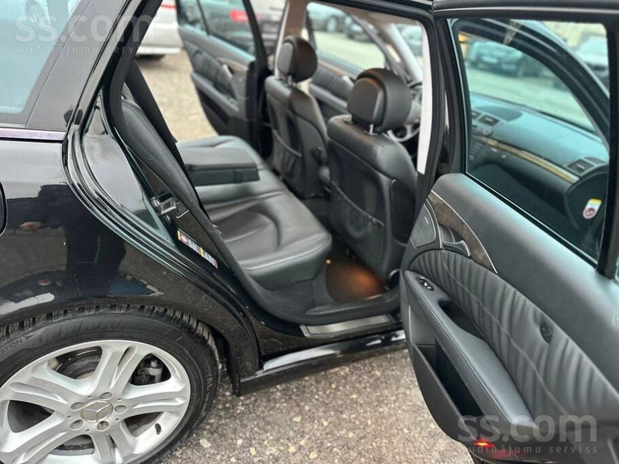 Melns Mercedes-Benz E 280 2008 Rīga, ar dzinēja tilpumu 3.00 L un nobraukumu 0 tūkst. km par 5950 €, foto 21 vietnē AUTOMOTO.COM.LV