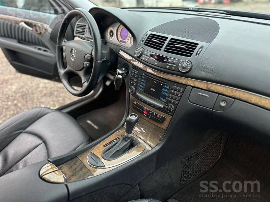 Melns Mercedes-Benz E 280 2008 Rīga, ar dzinēja tilpumu 3.00 L un nobraukumu 0 tūkst. km par 5950 €, foto 28 vietnē AUTOMOTO.COM.LV