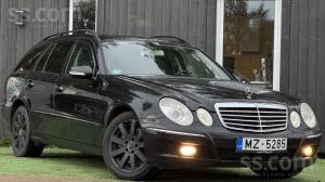 Black Mercedes-Benz E 280 2008 in Riga, with an engine capacity of 3.00 L and mileage of 298 thousand km for 3450 €, photo 5 on AUTOMOTO.COM.LV