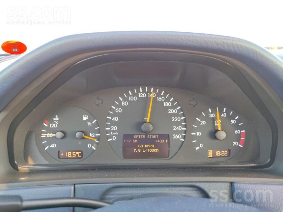 Синий Мерседес Е 280 1999 в Рига, объемом двигателя 2.80 л и пробегом 165 тыс. км за 4500 €, фото 19 на AUTOMOTO.COM.LV