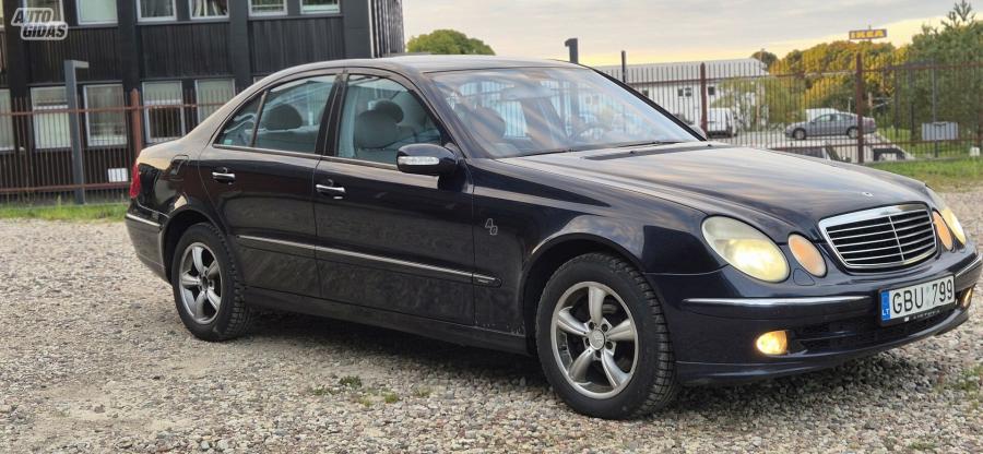 Zils Mercedes-Benz E 280 2005 Viļņa, ar dzinēja tilpumu 3.20 L un nobraukumu 497 tūkst. km par 2400 €, foto 4 vietnē AUTOMOTO.COM.LV