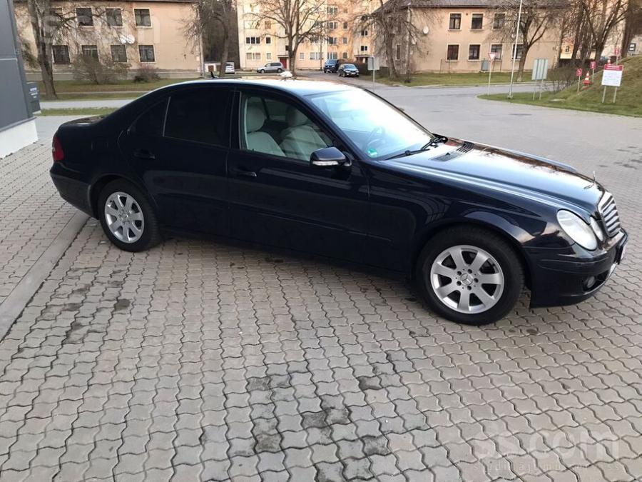 Синий Мерседес Е 280 2006 в Рига, объемом двигателя 3.00 л и пробегом 308 тыс. км за 5800 €, фото 8 на AUTOMOTO.COM.LV