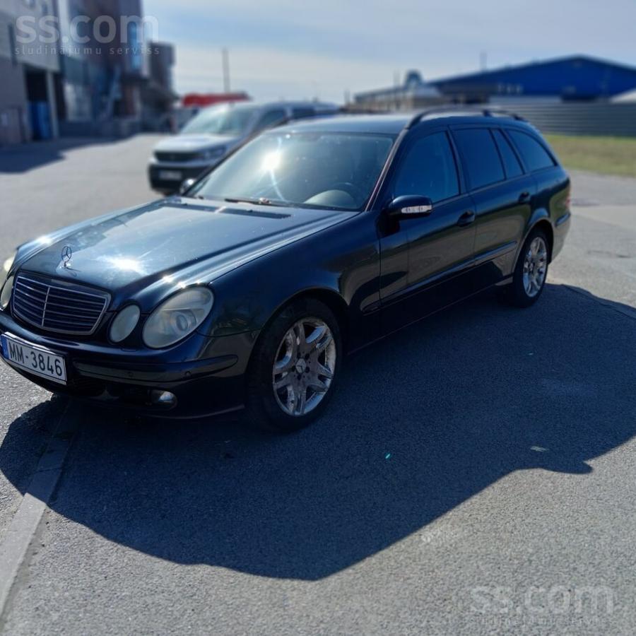 Zils Mercedes-Benz E 280 2004 Rīga, ar dzinēja tilpumu 2.80 L un nobraukumu 288 tūkst. km par 2400 €, foto 1 vietnē AUTOMOTO.COM.LV