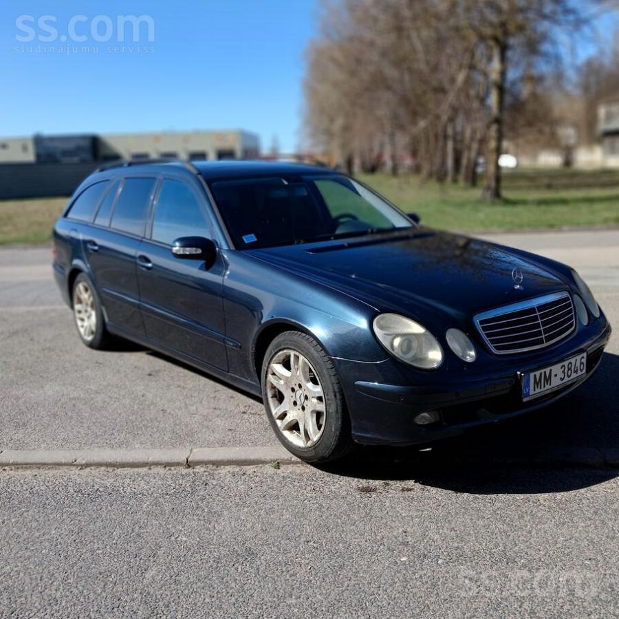 Zils Mercedes-Benz E 280 2004 Rīga, ar dzinēja tilpumu 2.80 L un nobraukumu 288 tūkst. km par 2400 €, foto 2 vietnē AUTOMOTO.COM.LV