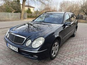 Blue Mercedes-Benz E 280 2005 in Riga, with an engine capacity of 3.00 L and mileage of 0 thousand km for 2590 €, photo  on AUTOMOTO.COM.LV