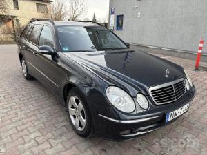 Синий Мерседес Е 280 2005 в Рига, объемом двигателя 3.00 л и пробегом 0 тыс. км за 2590 €, фото 4 на AUTOMOTO.COM.LV