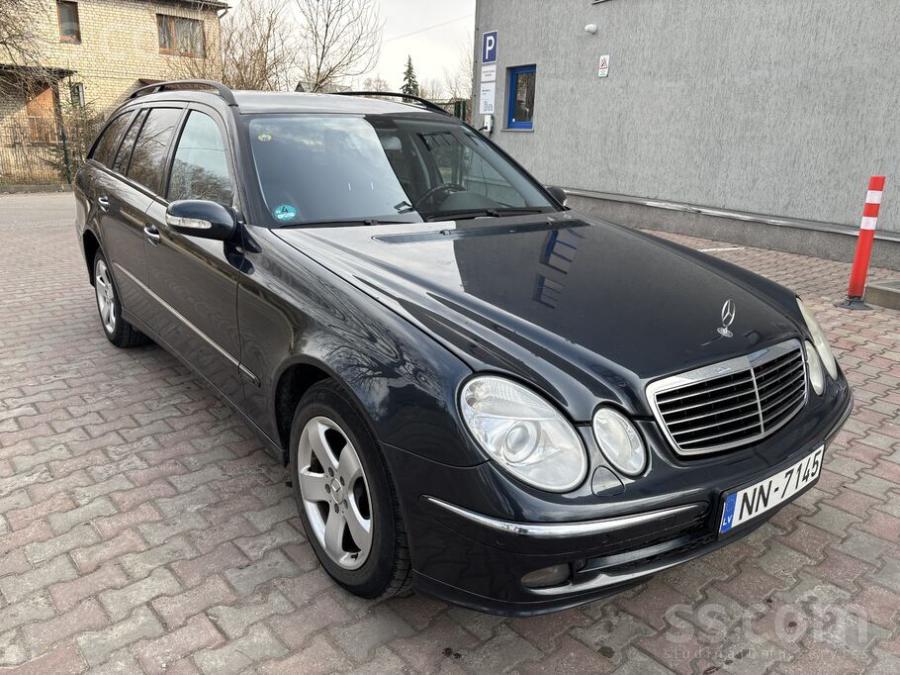 Синий Мерседес Е 280 2005 в Рига, объемом двигателя 3.00 л и пробегом 0 тыс. км за 2590 €, фото 4 на AUTOMOTO.COM.LV