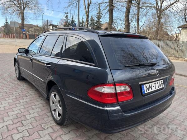Blue Mercedes-Benz E 280 2005 in Riga, with an engine capacity of 3.00 L and mileage of 0 thousand km for 2590 €, photo 7 on AUTOMOTO.COM.LV