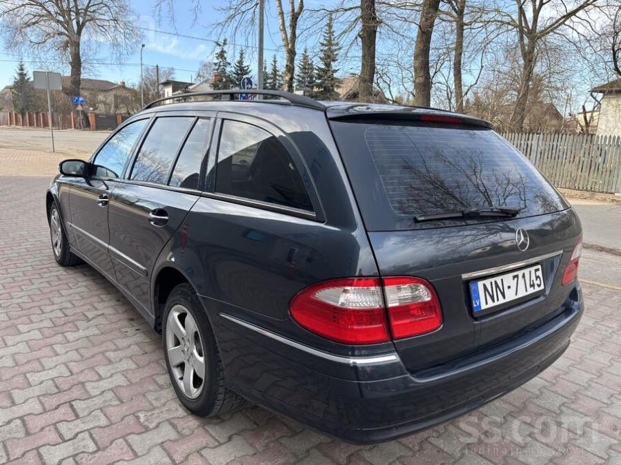 Синий Мерседес Е 280 2005 в Рига, объемом двигателя 3.00 л и пробегом 0 тыс. км за 2590 €, фото 8 на AUTOMOTO.COM.LV