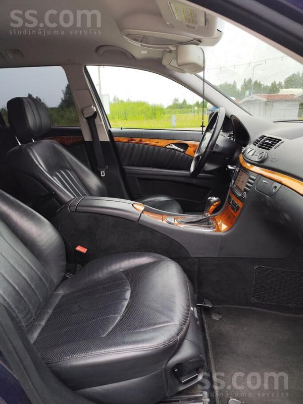Zils Mercedes-Benz E 280 2007 Rīga, ar dzinēja tilpumu 3.00 L un nobraukumu 370 tūkst. km par 2990 €, foto 7 vietnē AUTOMOTO.COM.LV