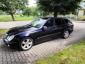 Blue Mercedes-Benz E 280 2007 in Riga, with an engine capacity of 3.00 L and mileage of 370 thousand km for 2690 €, photo 3 on AUTOMOTO.COM.LV