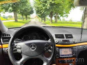Blue Mercedes-Benz E 280 2007 in Riga, with an engine capacity of 3.00 L and mileage of 370 thousand km for 2690 €, photo 9 on AUTOMOTO.COM.LV
