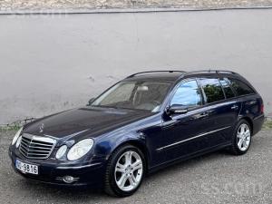 Blue Mercedes-Benz E 280 2008 in Riga, with an engine capacity of 3.00 L and mileage of 256 thousand km for 5990 €, photo  on AUTOMOTO.COM.LV