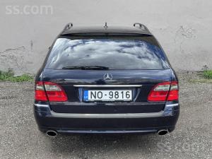 Blue Mercedes-Benz E 280 2008 in Riga, with an engine capacity of 3.00 L and mileage of 256 thousand km for 5990 €, photo 4 on AUTOMOTO.COM.LV