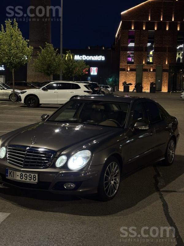 Brūns Mercedes-Benz E 280 2008 Rīga, ar dzinēja tilpumu 3.00 L un nobraukumu 262 tūkst. km par 7300 €, foto 9 vietnē AUTOMOTO.COM.LV