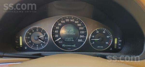 Mercedes-Benz E 280 2008 RÄ«ga vietnÄ BrÅ«ns Mercedes-Benz E 280 2008 RÄ«ga, ar dzinÄja tilpumu 3.00 L un nobraukumu 263 tÅ«kst. km par 4300 ā¬, foto 7 vietnÄ AUTOMOTO.COM.LV
