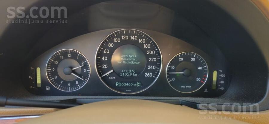 Brūns Mercedes-Benz E 280 2008 Rīga, ar dzinēja tilpumu 3.00 L un nobraukumu 263 tūkst. km par 4300 €, foto 7 vietnē AUTOMOTO.COM.LV