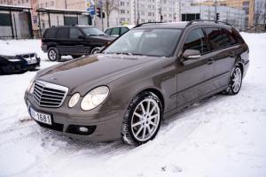 Brown Mercedes-Benz E 280 2008 in Riga, with an engine capacity of 3.00 L and mileage of 286 thousand km for 5500 €, photo  on AUTOMOTO.COM.LV