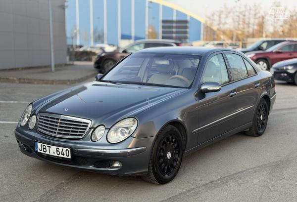 Grey Mercedes-Benz E 280 2005 in Vilnius, with an engine capacity of 3.00 L and mileage of 329 thousand km for 1750 €, photo 6 on AUTOMOTO.COM.LV