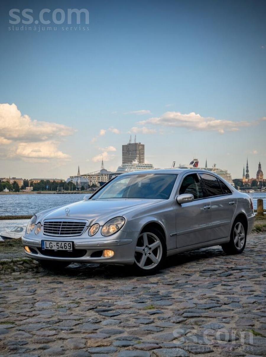 Pelēks Mercedes-Benz E 280 2004 Rīga, ar dzinēja tilpumu 3.20 L un nobraukumu 331 tūkst. km par 3990 €, foto 25 vietnē AUTOMOTO.COM.LV