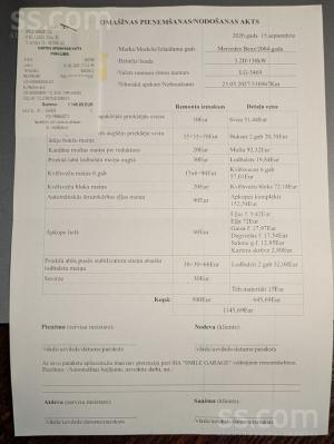 Pelēks Mercedes-Benz E 280 2004 Rīga, ar dzinēja tilpumu 3.20 L un nobraukumu 331 tūkst. km par 3990 €, foto 28 vietnē AUTOMOTO.COM.LV