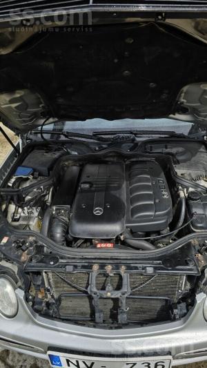 Pelēks Mercedes-Benz E 280 2005 Liepāja, ar dzinēja tilpumu 3.20 L un nobraukumu 458 tūkst. km par 4400 €, foto 7 vietnē AUTOMOTO.COM.LV