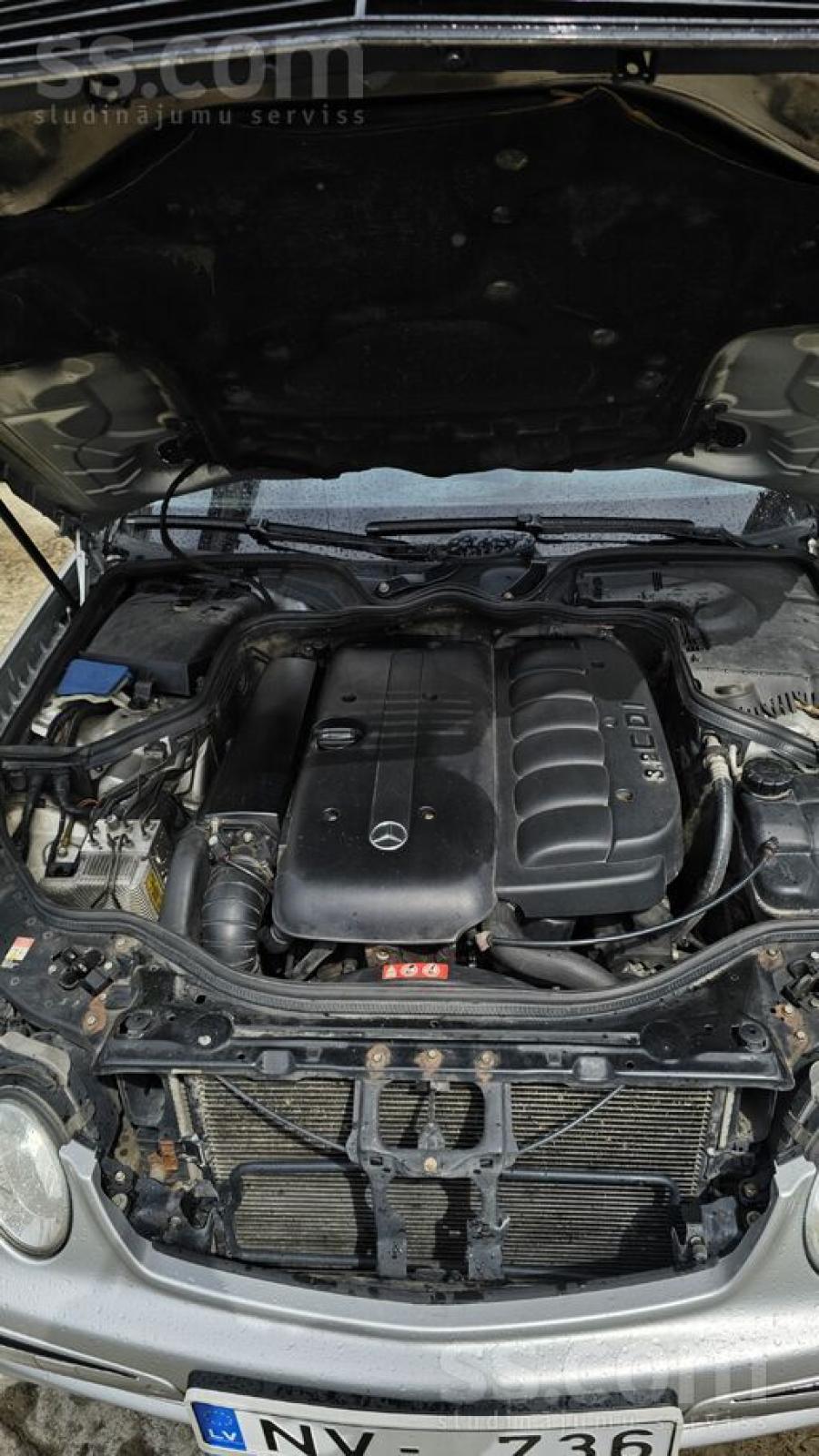 Pelēks Mercedes-Benz E 280 2005 Liepāja, ar dzinēja tilpumu 3.20 L un nobraukumu 458 tūkst. km par 4400 €, foto 7 vietnē AUTOMOTO.COM.LV