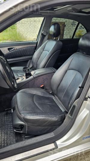 Pelēks Mercedes-Benz E 280 2005 Liepāja, ar dzinēja tilpumu 3.20 L un nobraukumu 458 tūkst. km par 4400 €, foto 12 vietnē AUTOMOTO.COM.LV